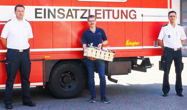 Landkreis Lörrach : Leiter des Fernmeldezugs Lörrach verabschiedet ...